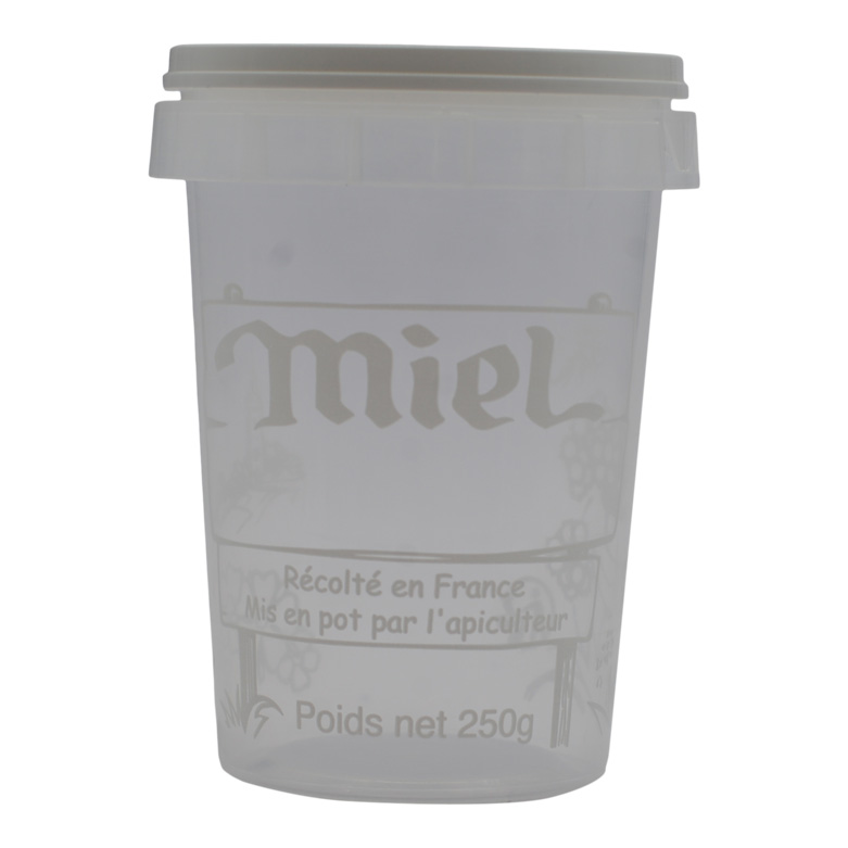 Pot plastique miel 250 g PAL Nicot - carton de 300