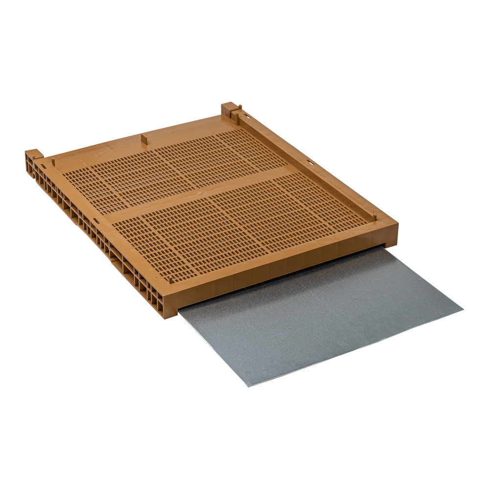Tôle plateau ruche anti-varroa nicot cb0393 isolation