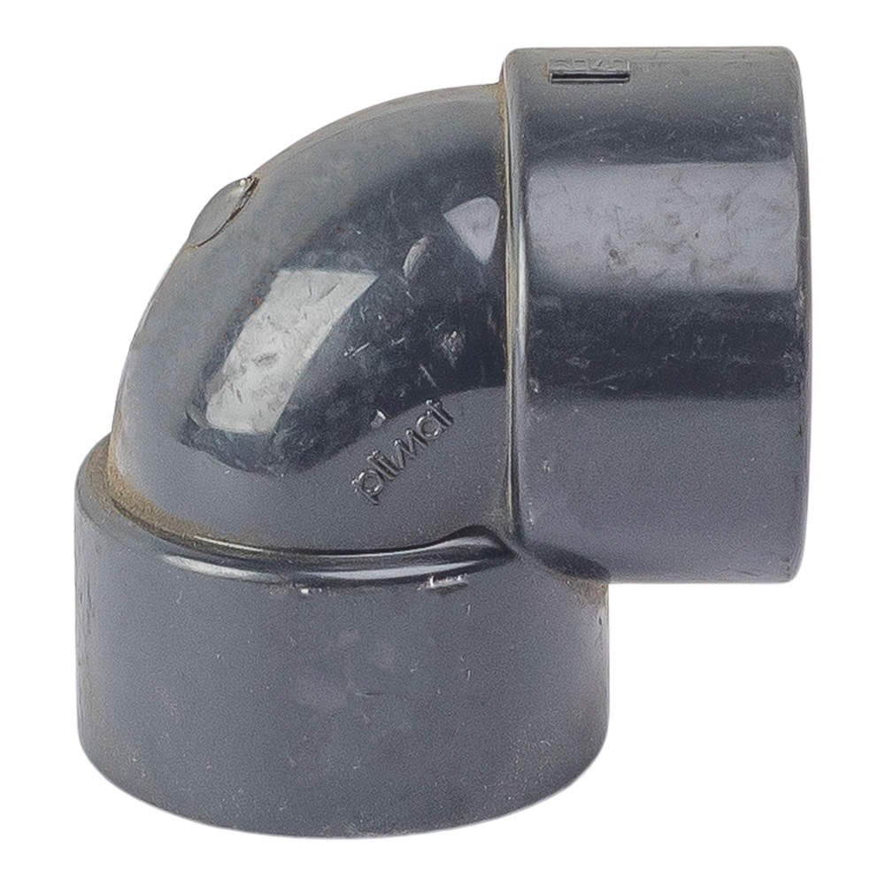Coude pvc femelle à visser 33x42mm | ICKO Apiculture