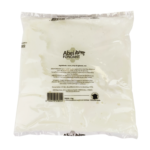 Candi abei fondant 2 kg pour nourrissement abeilles