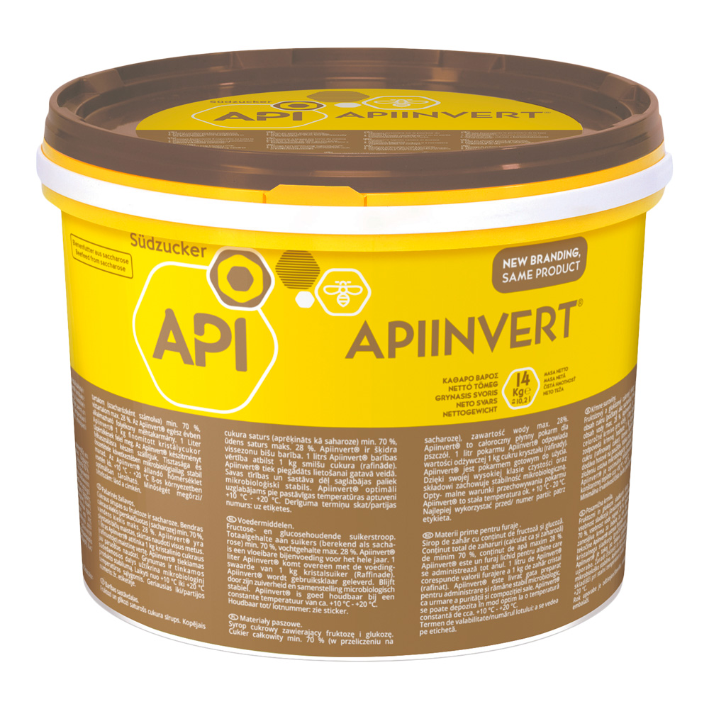 Sirop APIINVERT 14kg pour nourrissement abeilles