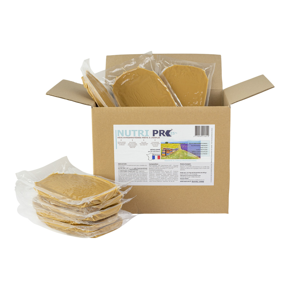 NUTRI PRO 25% - Pattie Premium hyperprotéiné - Carton de 30 plaques de 450 gr