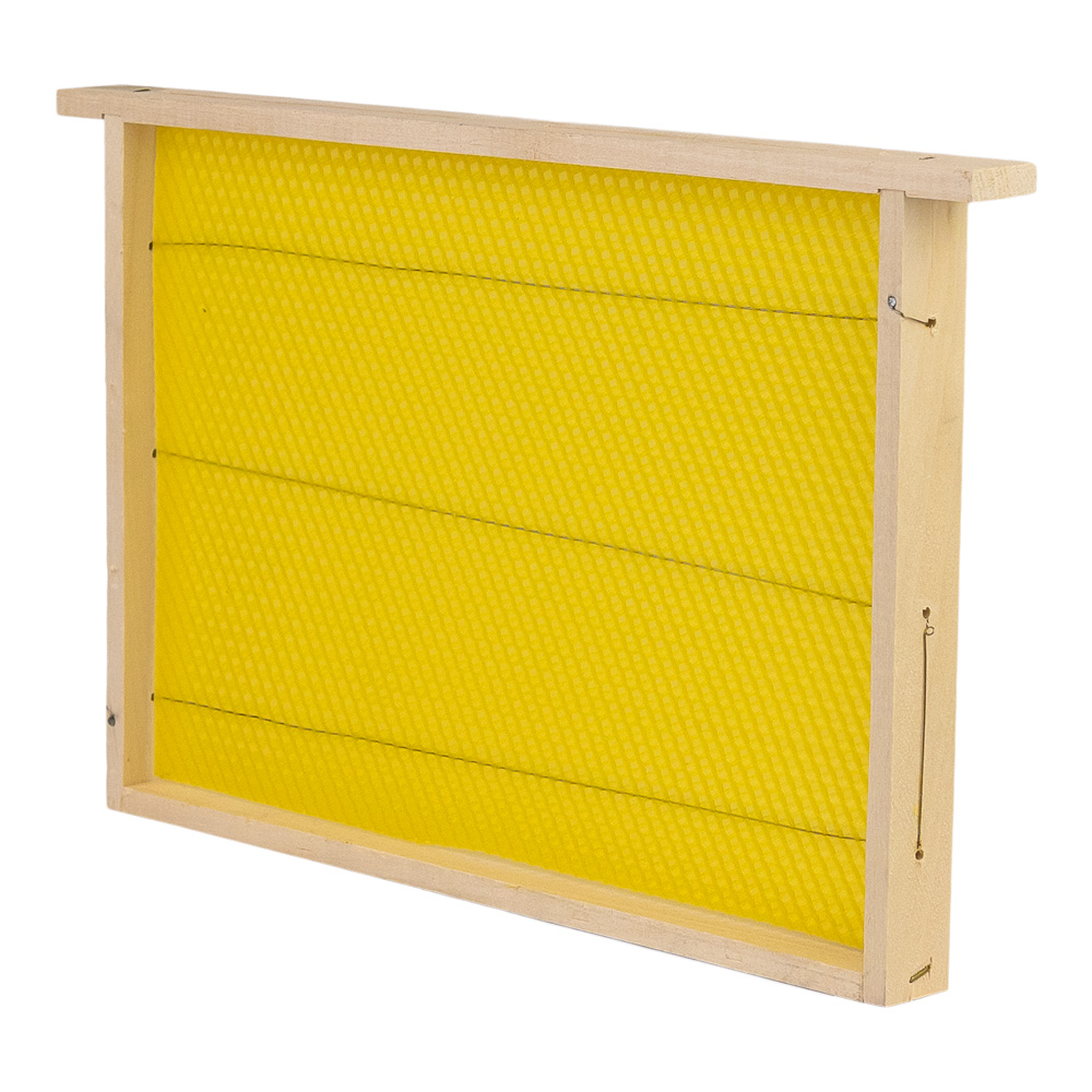 10 cadres Warré garnis cire ICKO pure - apiculture