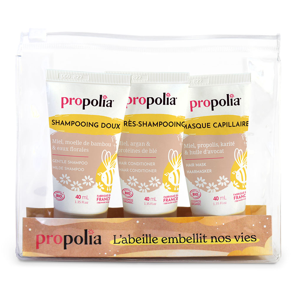 Trousse Trio Soin des Cheveux Bio – Coffret Capillaire Naturel | ICKO